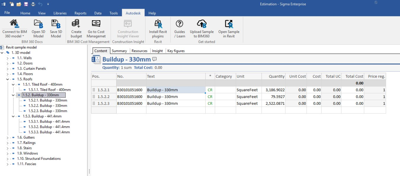Connecting Sigma to the Revit sample model | Help and training ...