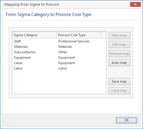 Sigma Procore Integration - Help and training - Community | Sigma Estimates
